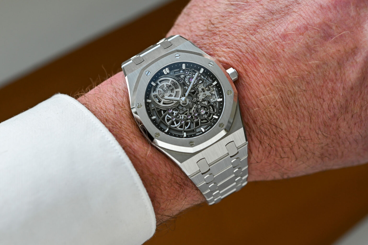 Audemars Piguet Royal Oak Jumbo Extra-Thin Openworked 16204BC