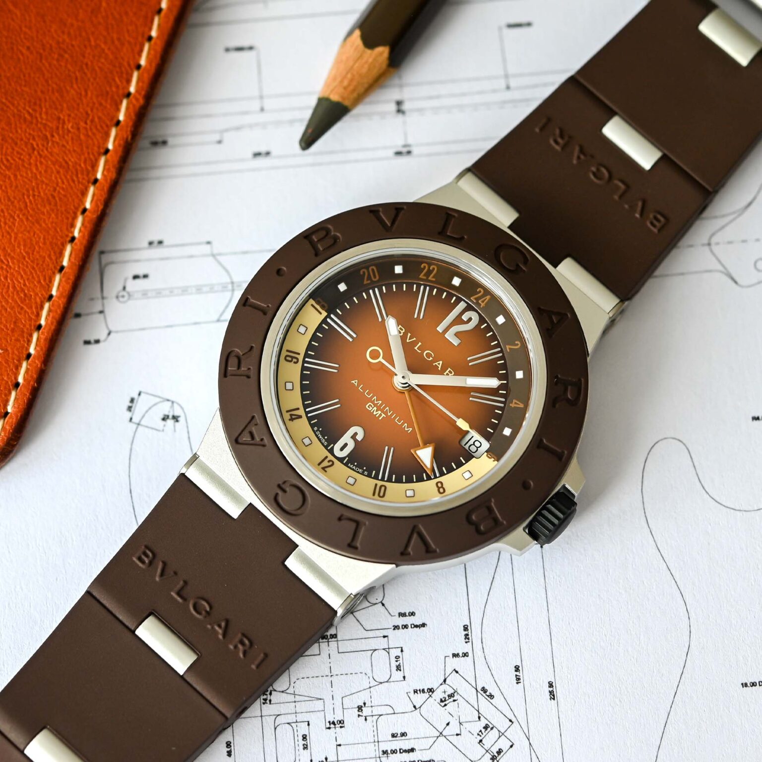 First Look: The Bulgari Aluminium GMT x Fender Limited Edition