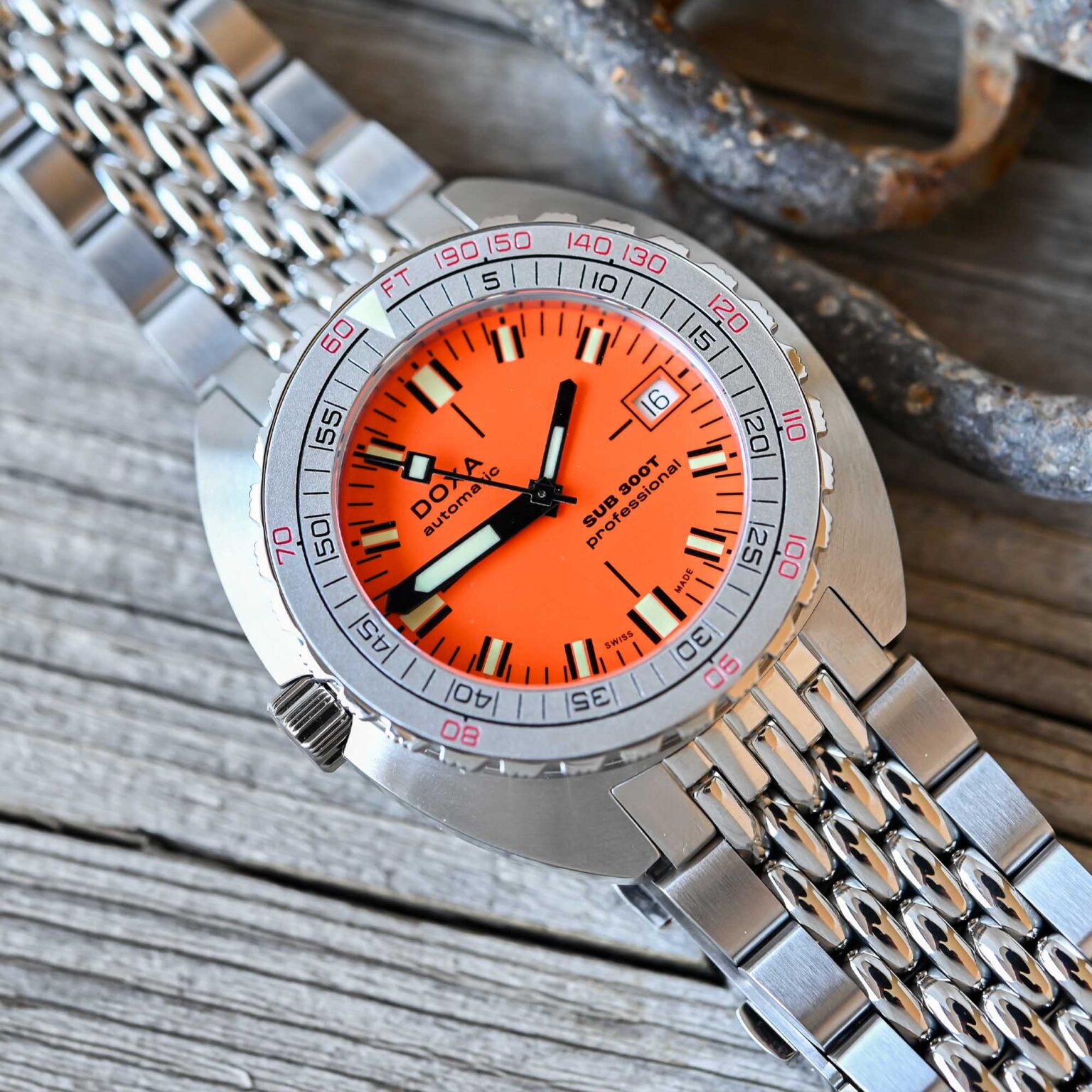 First Look: The Doxa SUB 300T Aristera, The Lefty Version of the ...