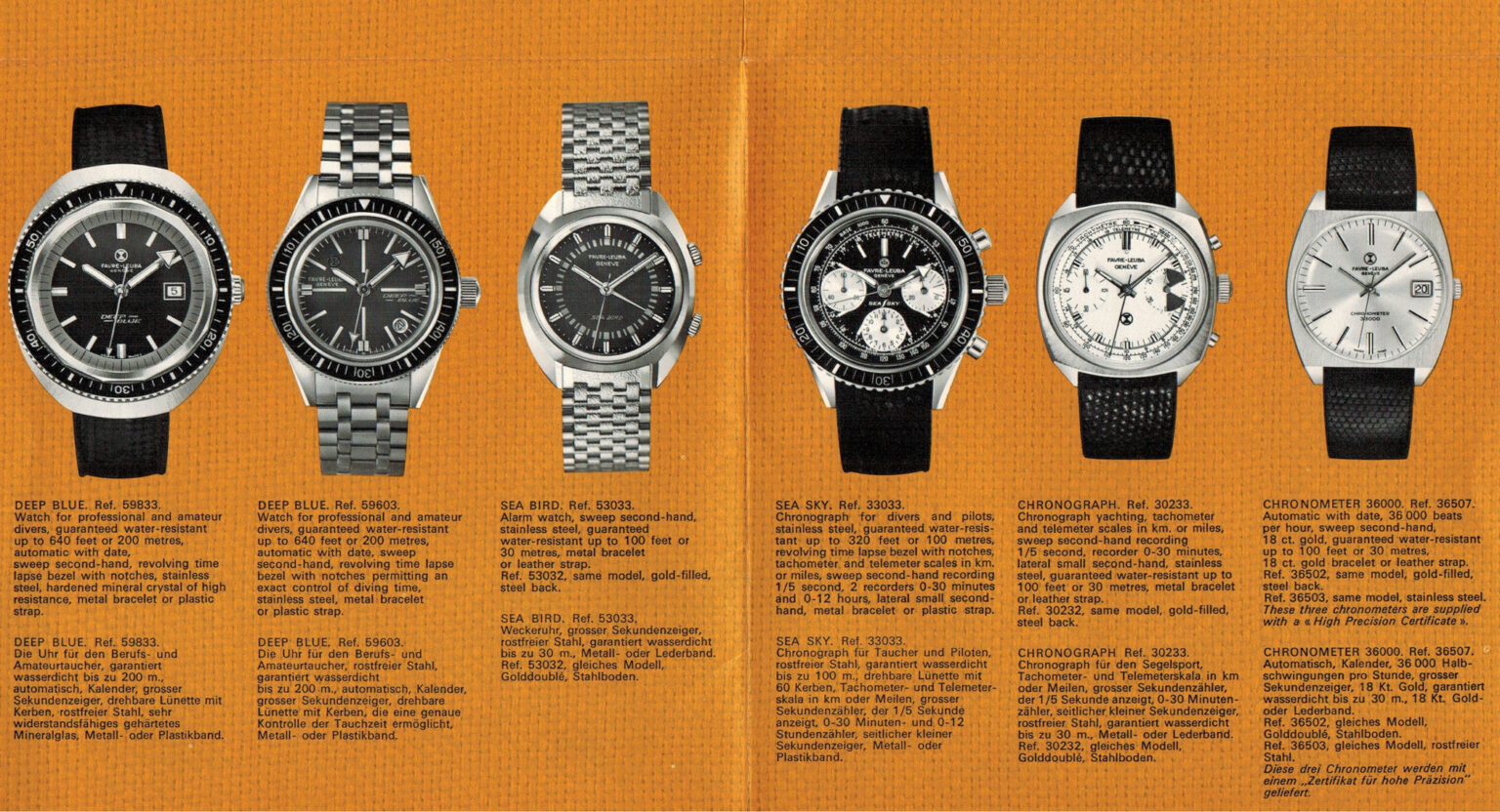 First Look: The new Favre Leuba Deep Blue Revival (incl. Video)