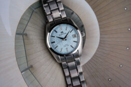 First Look: Grand Seiko Heritage Hi-Beat 37mm Icefall SBGH347