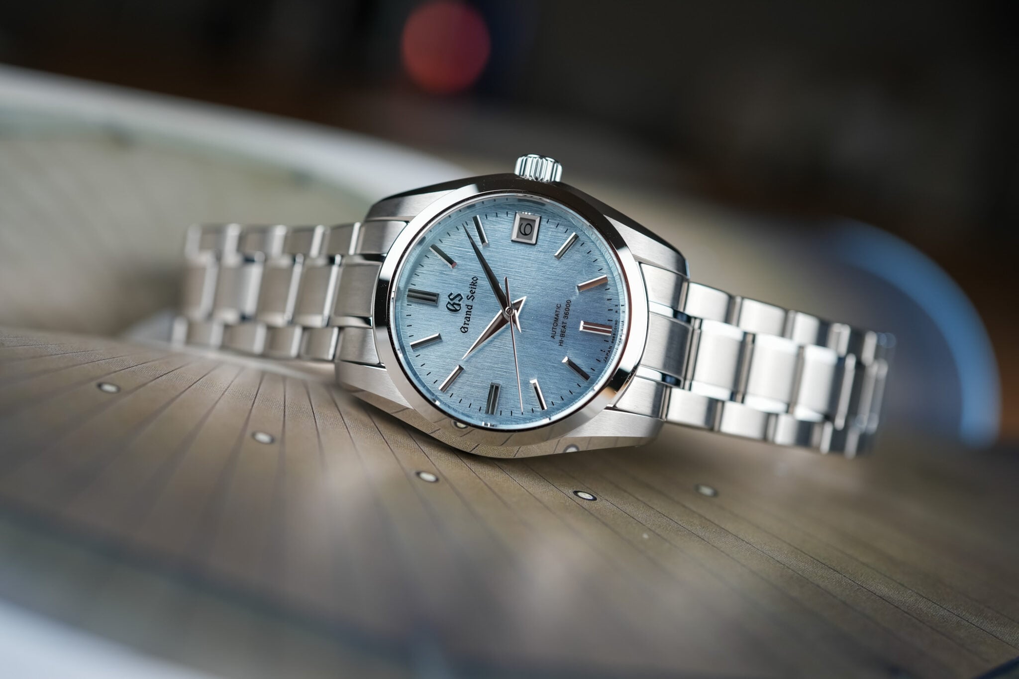 First Look: Grand Seiko Heritage Hi-Beat 37mm Icefall SBGH347