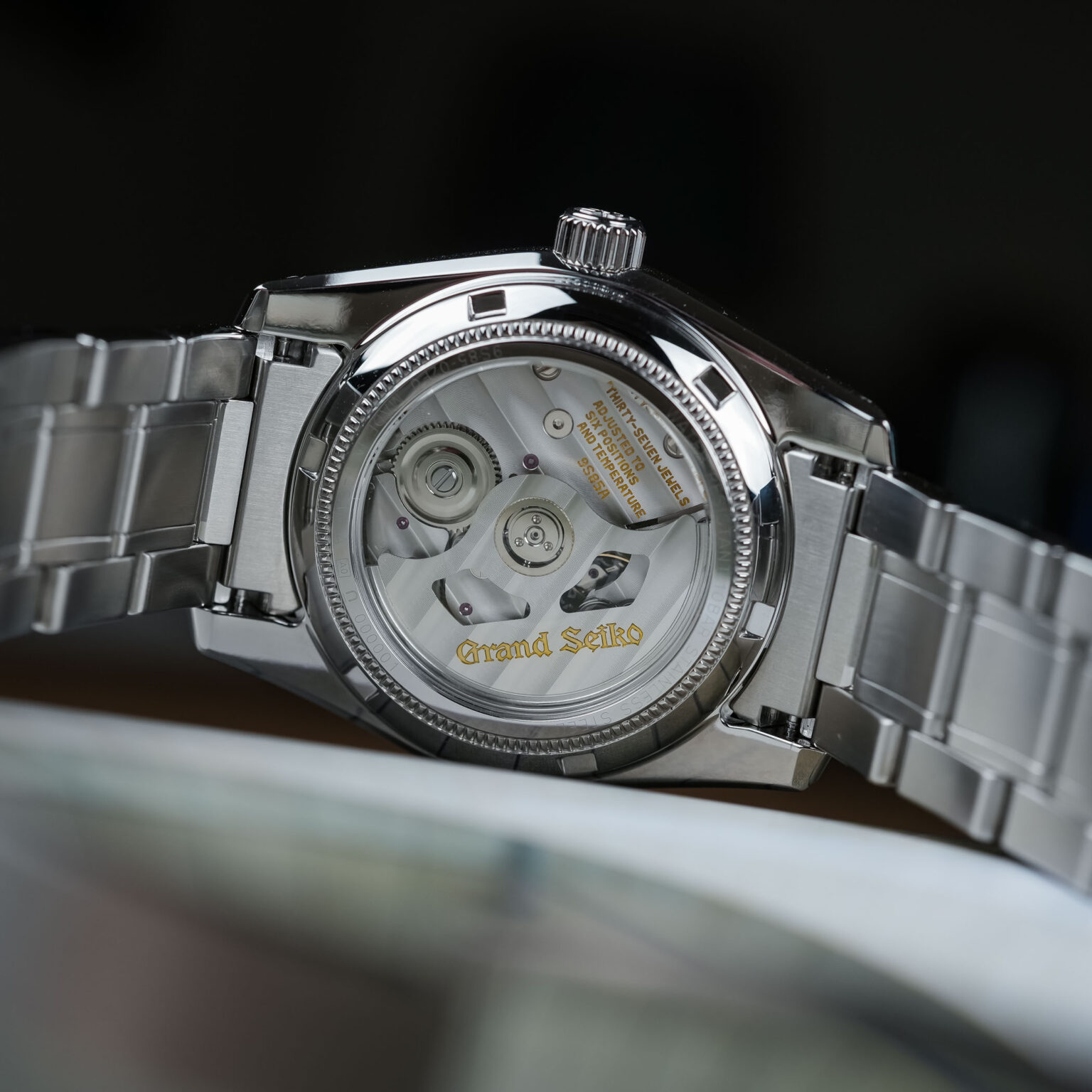 First Look: Grand Seiko Heritage Hi-Beat 37mm Icefall SBGH347