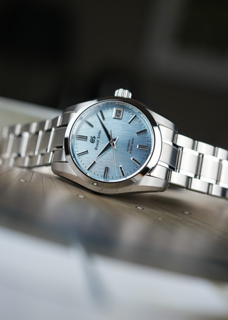 First Look: Grand Seiko Heritage Hi-Beat 37mm Icefall SBGH347