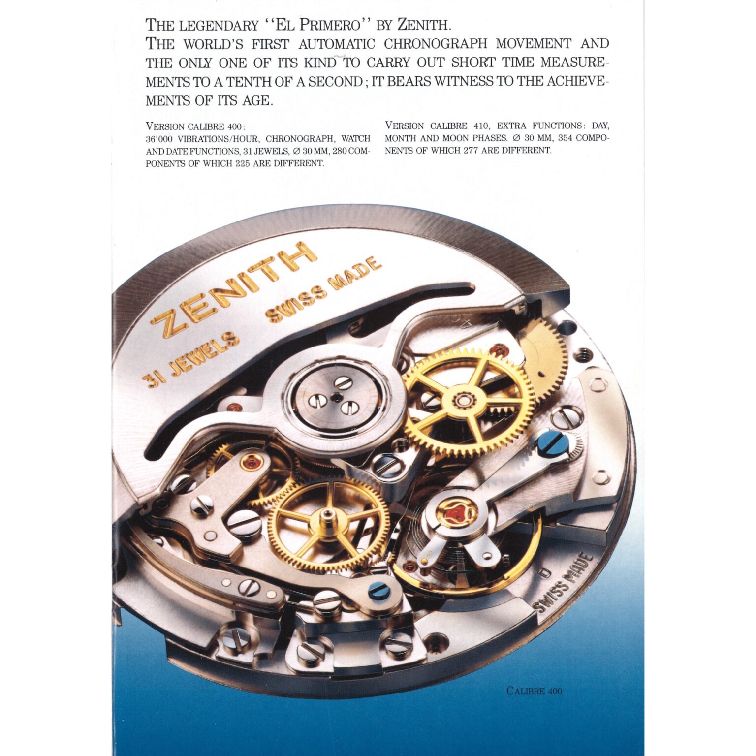 In-Depth: The History of the Zenith El Primero, The Glorious High-Frequency Automatic Chronograph