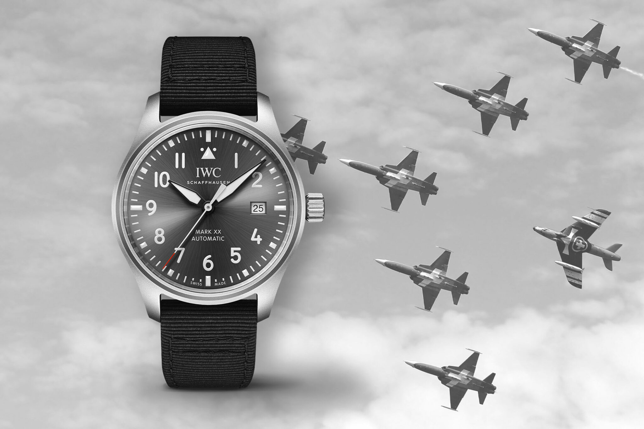 Introducing: The Titanium IWC Pilot's Watch Mark XX Patrouille Suisse