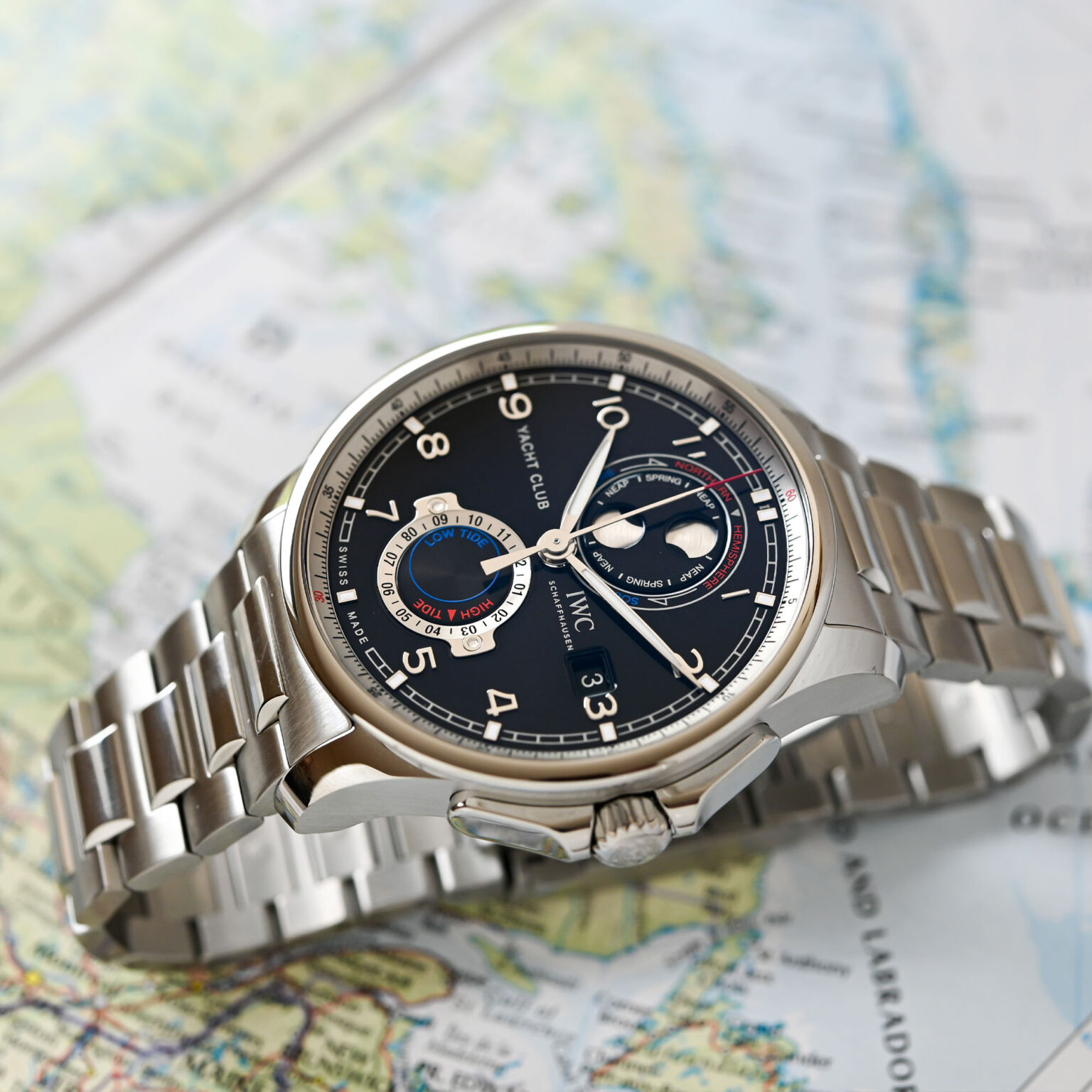 First Look: The Updated IWC Portugieser Yacht Club Moon & Tide, The ...