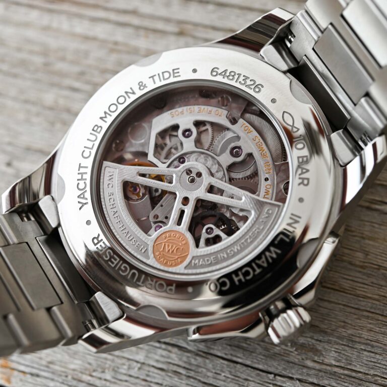 First Look: The Updated IWC Portugieser Yacht Club Moon & Tide, The ...