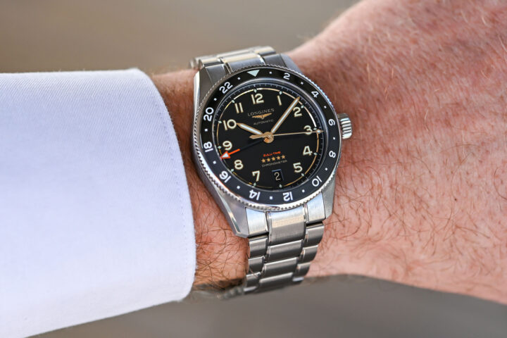 First Look: The Longines Spirit Zulu Time Titanium 39mm