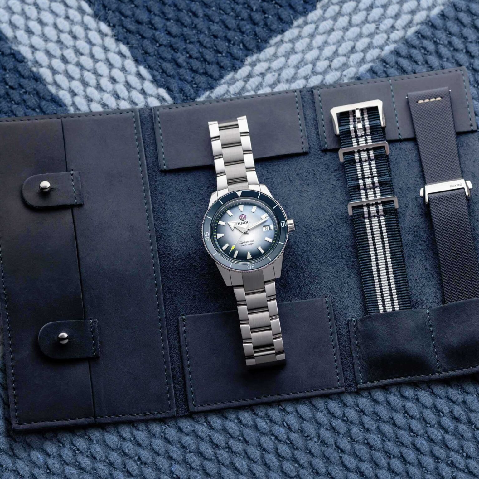 Introducing: Rado Captain Cook Automatic Blue Gradient Dial