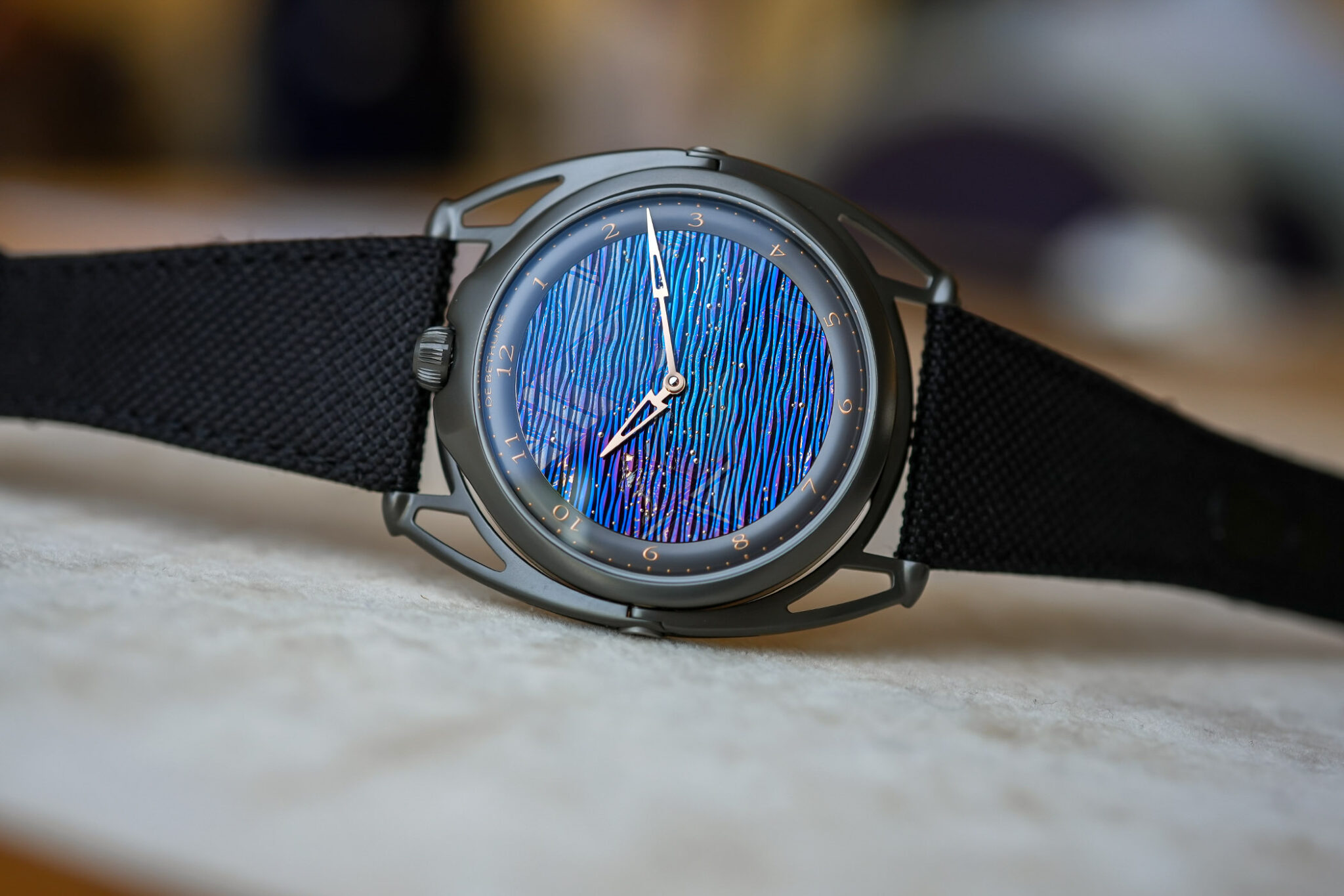 First Look: The Crazy Dial of the De Bethune DB28XS Aérolite