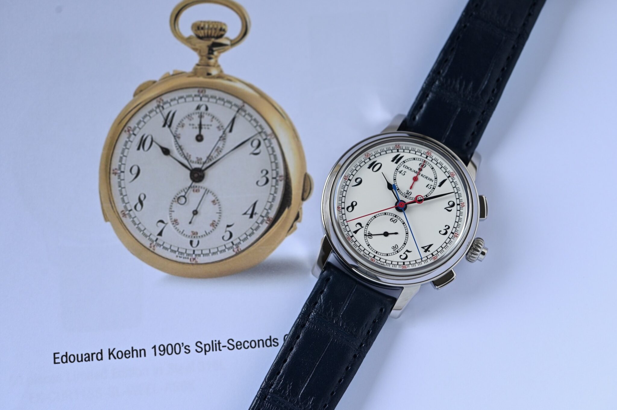 First Look: The Edouard Koehn Legacy Rattrapante Chronograph