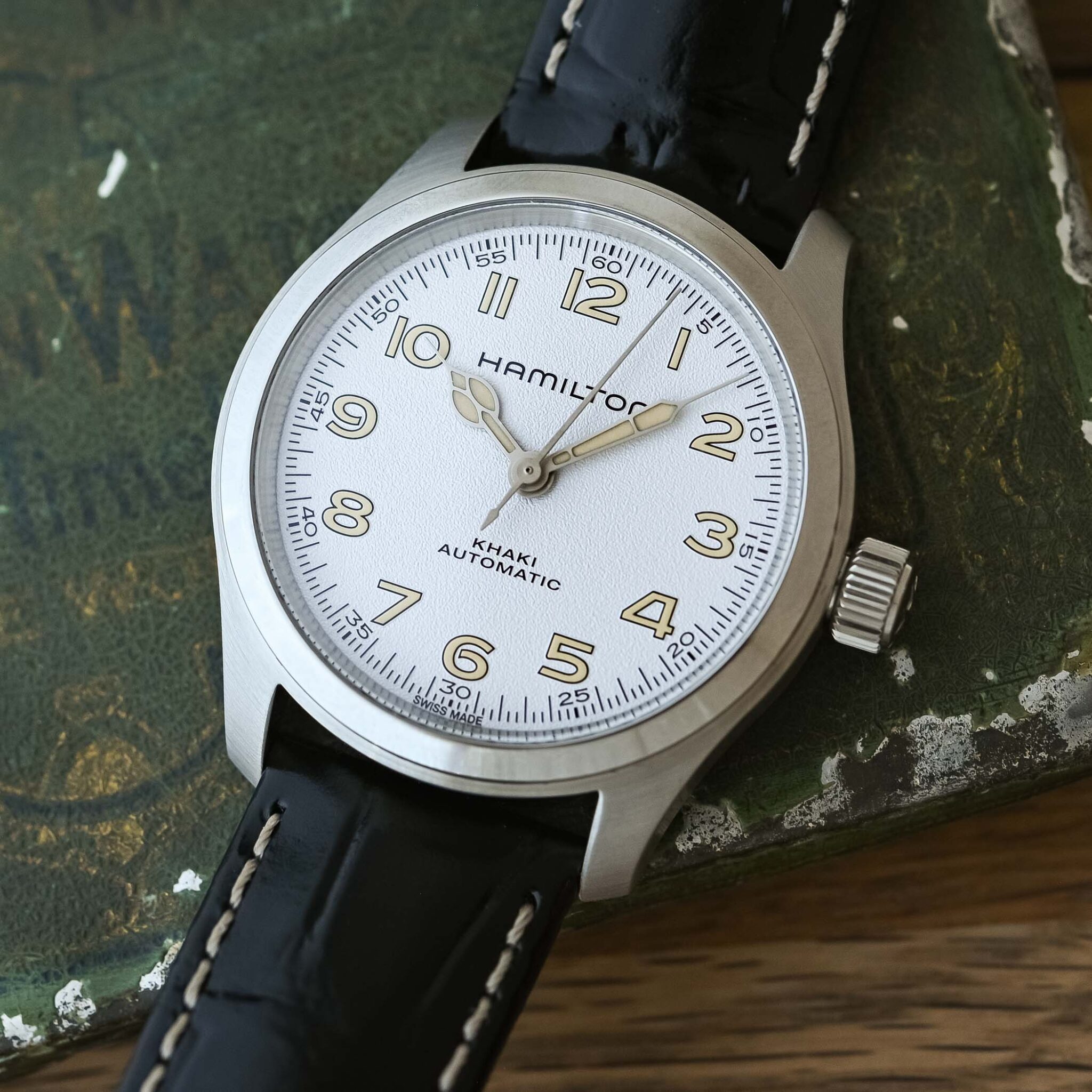 First Look: The Hamilton Khaki Field Murph 38mm now in White