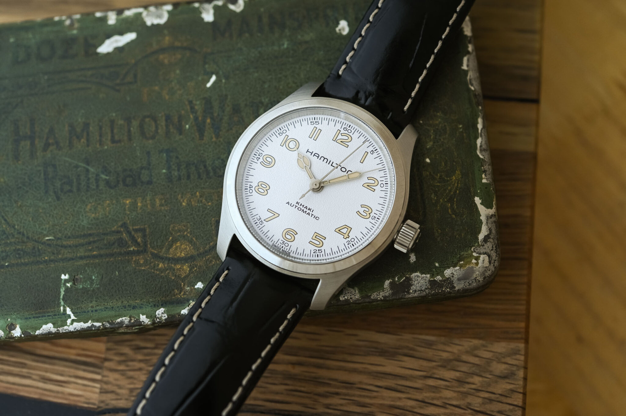 First Look: The Hamilton Khaki Field Murph 38mm now in White