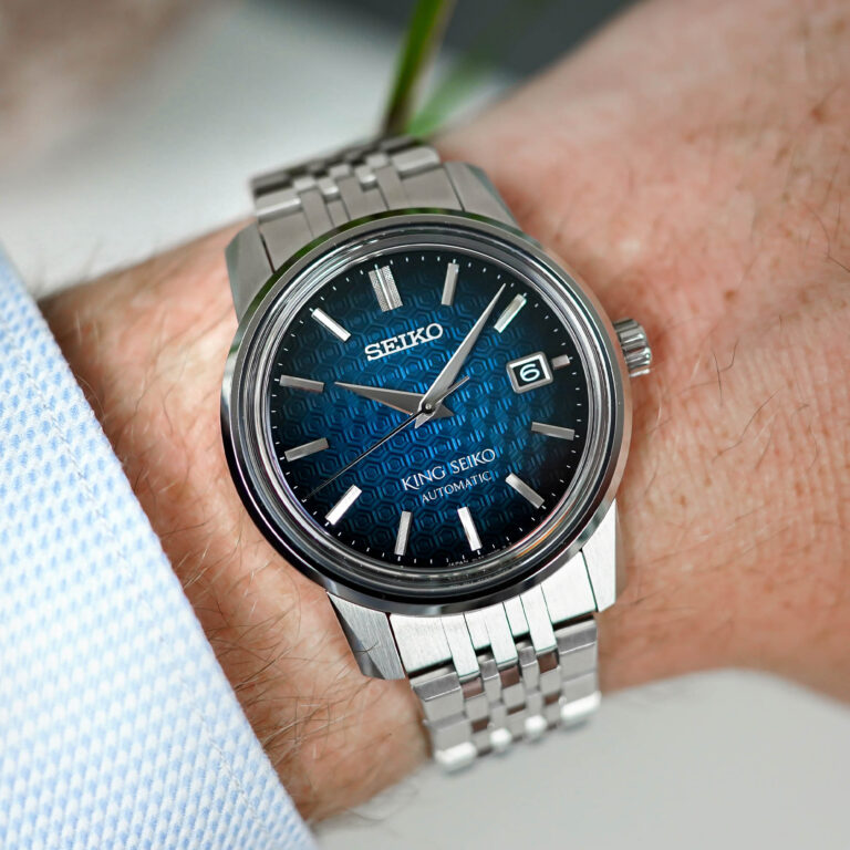 First Look: Three New High-End King Seiko with Colourful Textured Dials