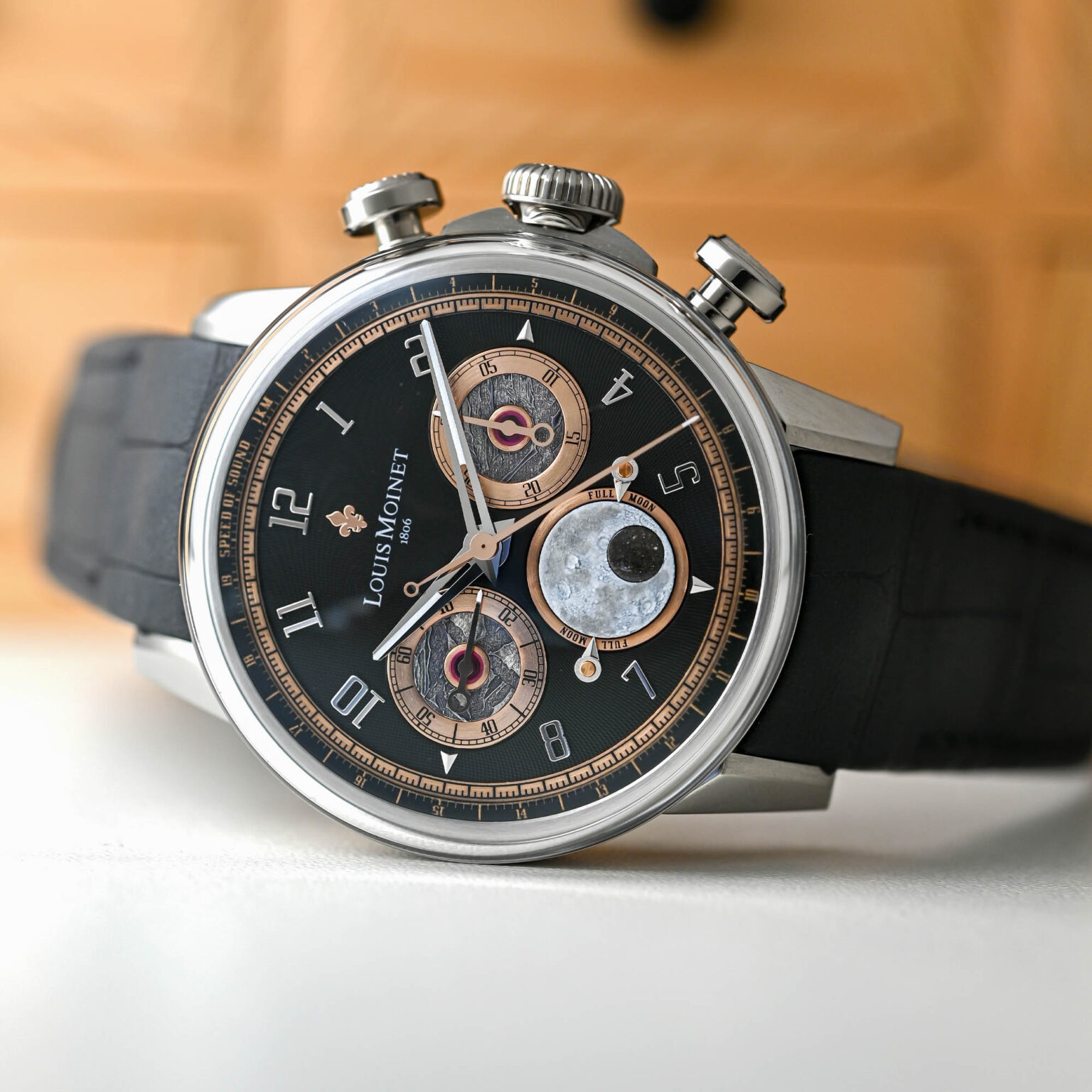 First Look: The Louis Moinet Speed of Sound with Valjoux 88