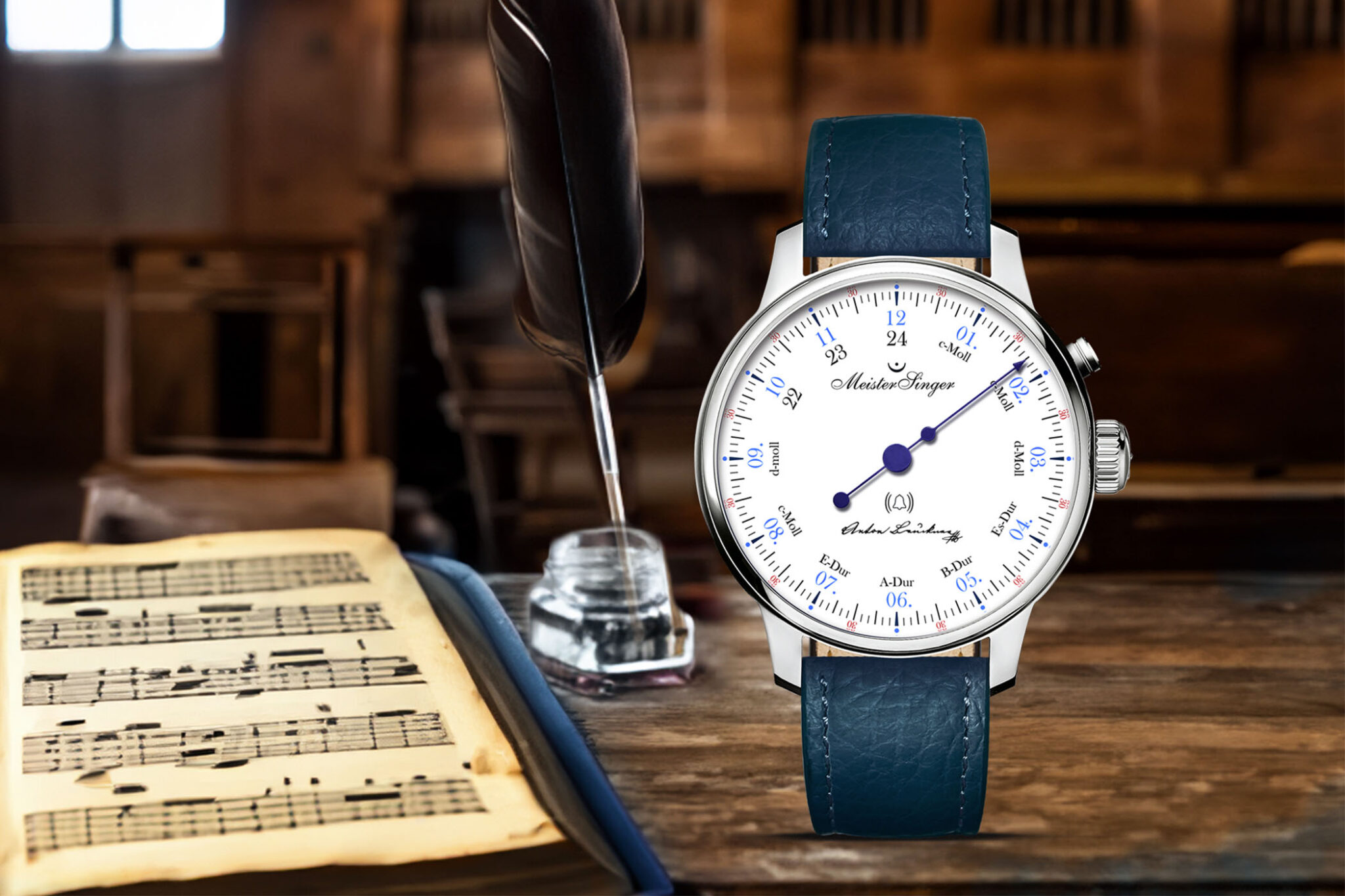 Neue Uhr: MeisterSinger Edition Anton Bruckner Hour-Strike