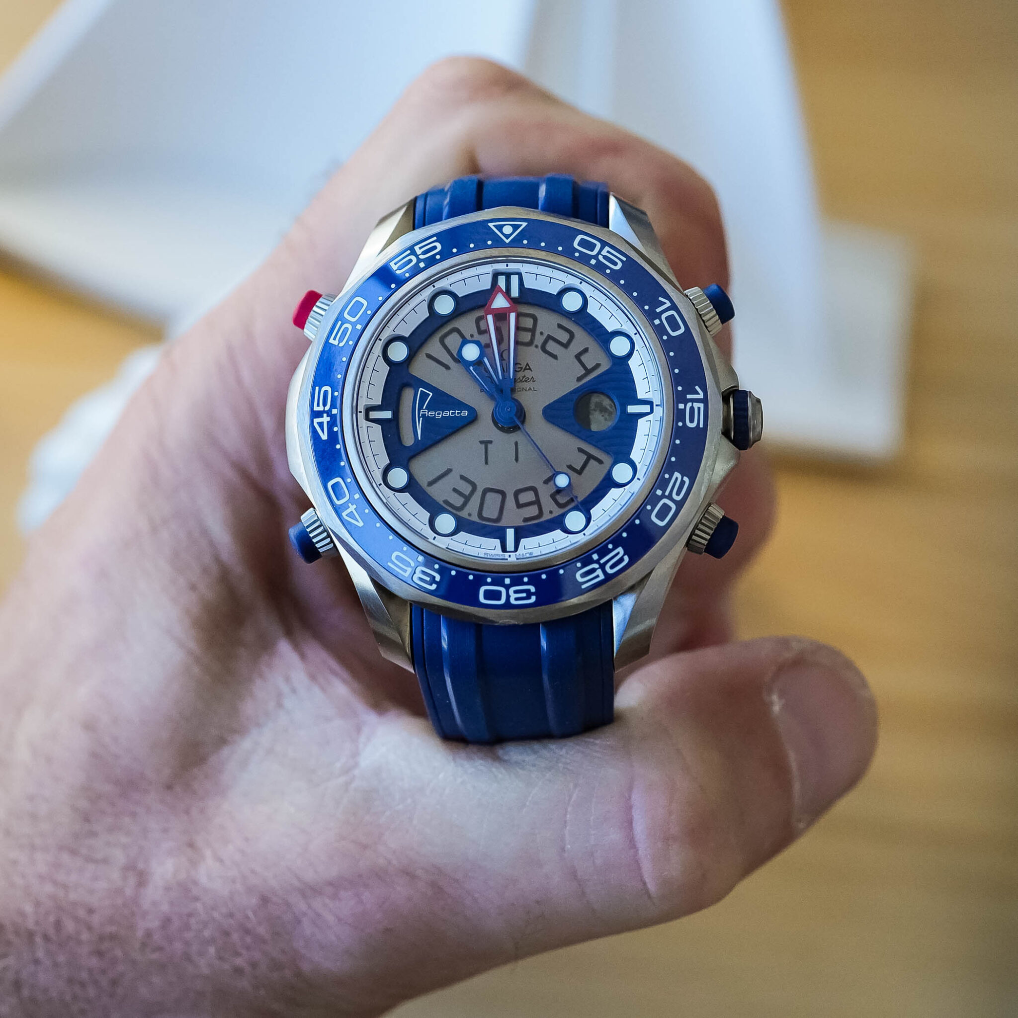 First Look: The Omega Seamaster Regatta, Ready for the 37th America’s Cup
