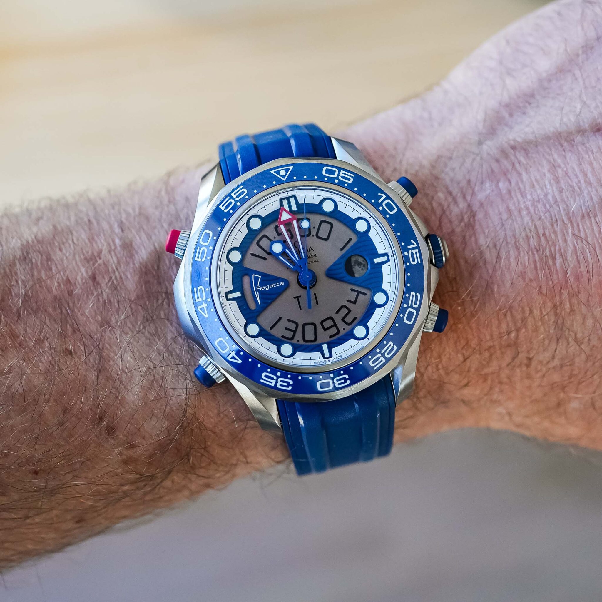 First Look: The Omega Seamaster Regatta, Ready for the 37th America’s Cup