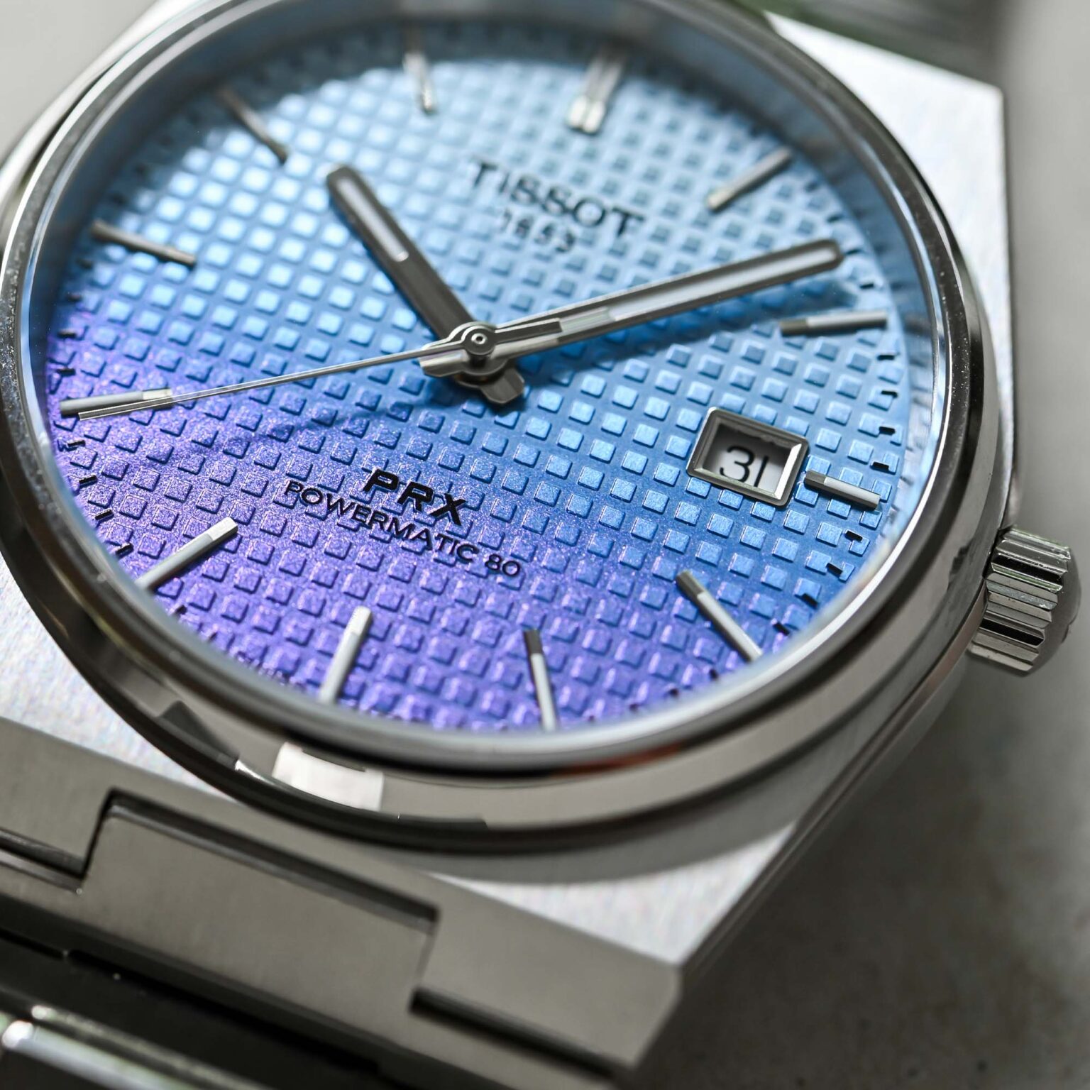 First Look: The Tissot PRX 40 Powermatic 80 with Gradient Dials or in Full Forged Carbon