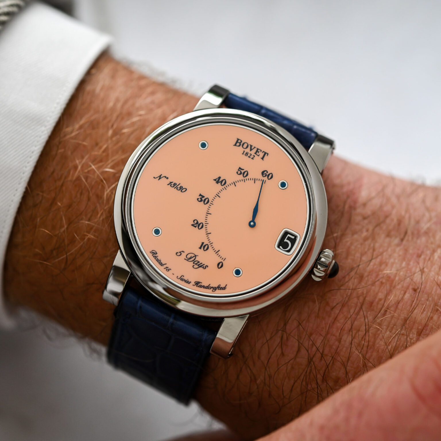 First Look: The New Salmon Edition of the Bovet Dimier Récital 15