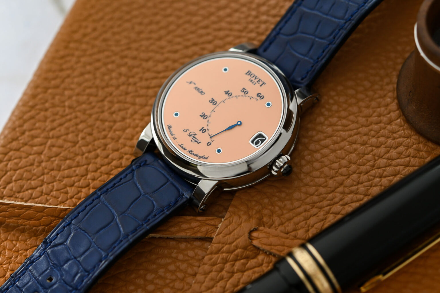 First Look: The New Salmon Edition of the Bovet Dimier Récital 15