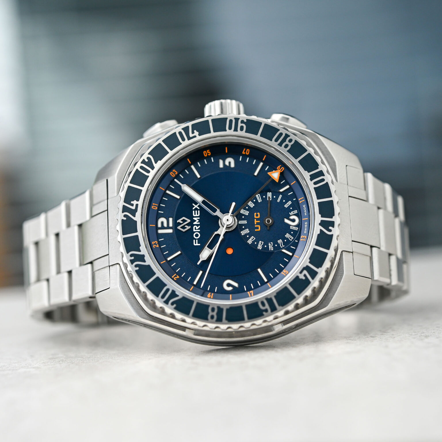 First Look: The New Formex Stratos UTC, An Intuitive True GMT Watch