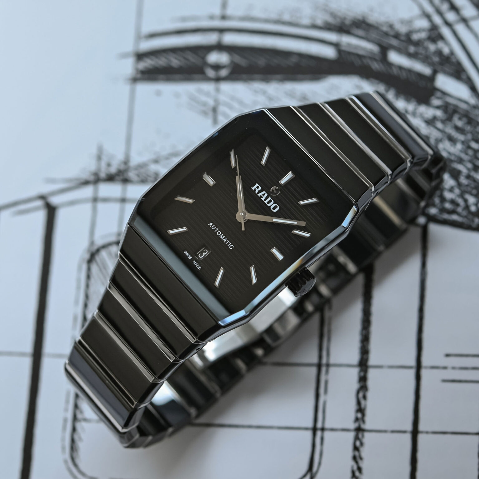 First Look: The Rado Anatom Returns with High-Tech Ceramic Bracelets