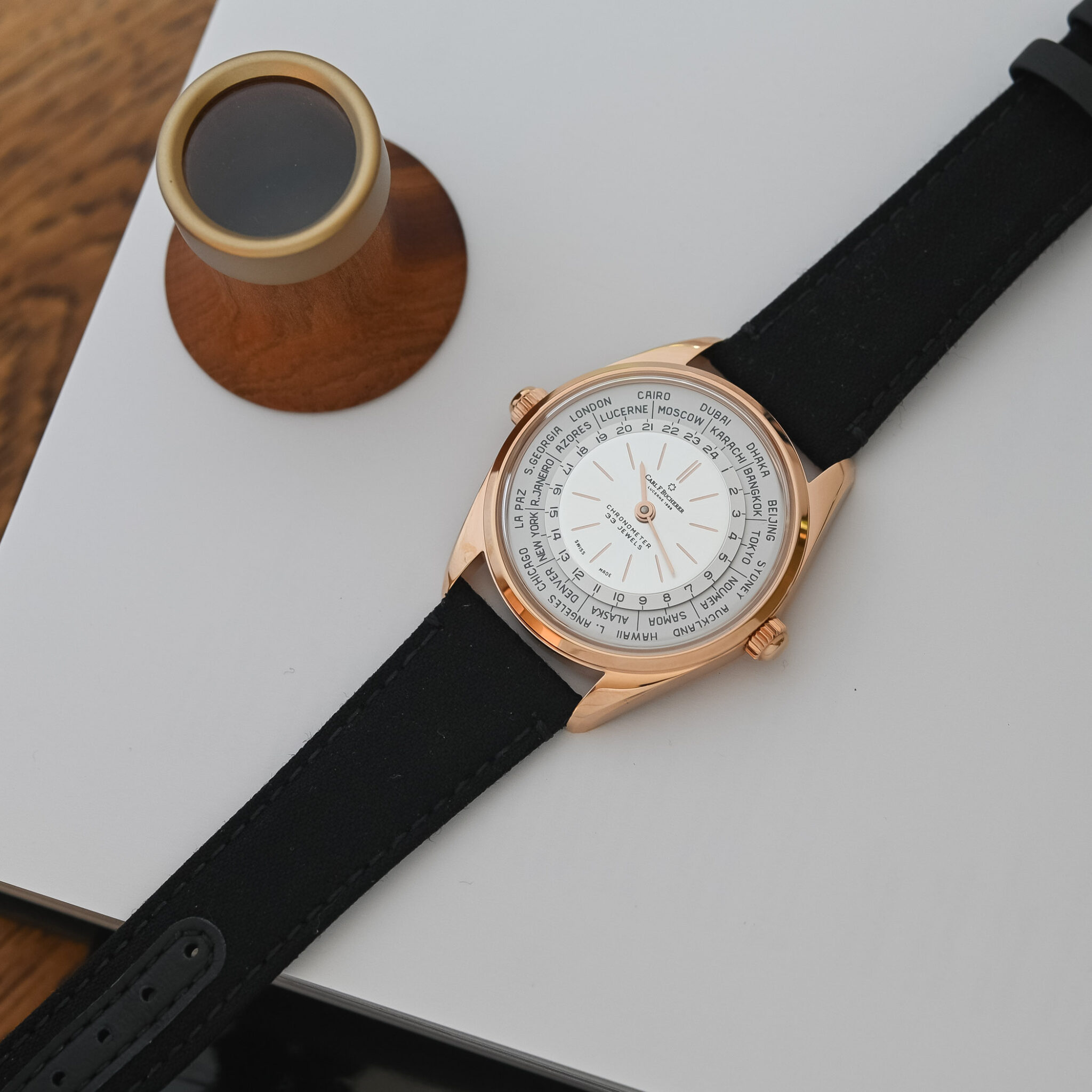 First Look: The New, Retro-Styled Carl F. Bucherer Heritage Worldtimer