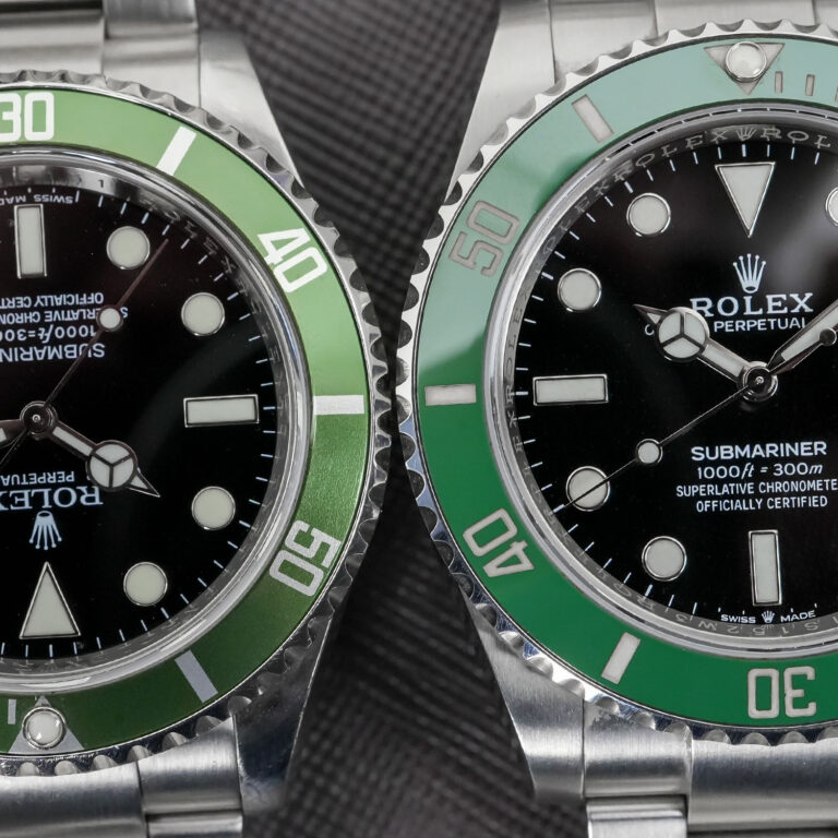In-Depth: The Battle of Green Rolex Submariner, Kermit 16610LV vs ...