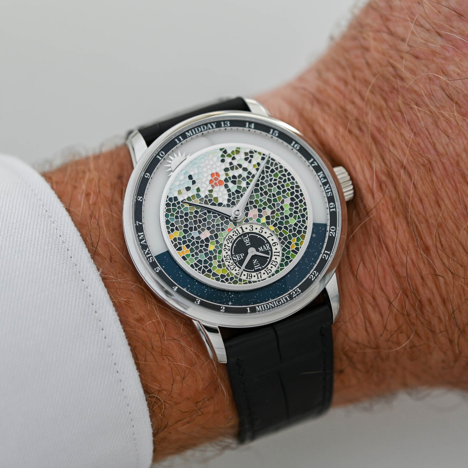 First Look: The new Krayon Anywhere Arborea with Mosaic-Like Dial