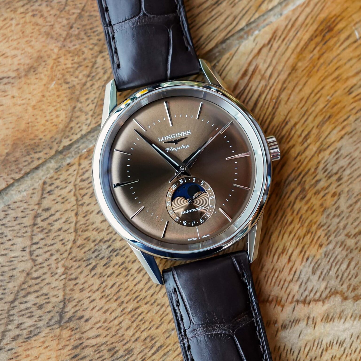 First Look: Three New Colours for the Longines Flagship Heritage Moonphase