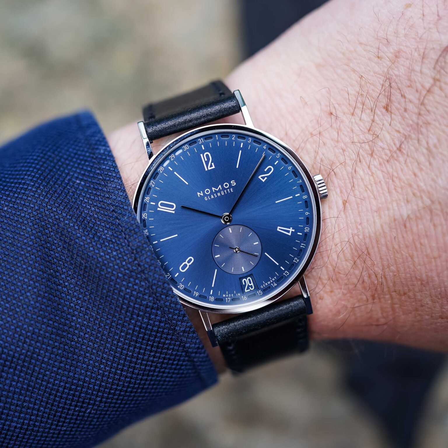 First Look: The Nomos Tangente 2date with new In-House Calibre DUW 4601