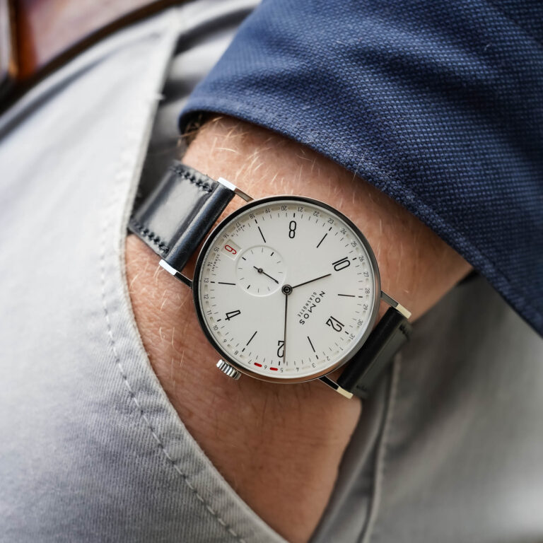 First Look: The Nomos Tangente 2date with new In-House Calibre DUW 4601