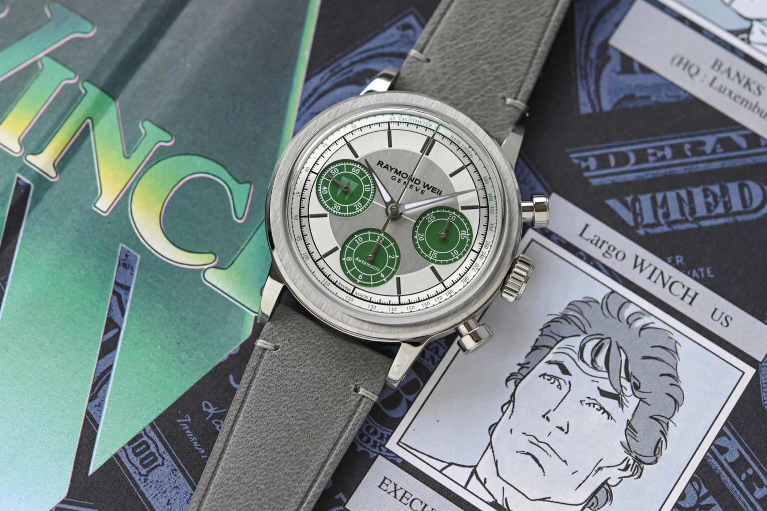 First Look: Raymond Weil Millesime Chronograph Limited Edition Largo Winch
