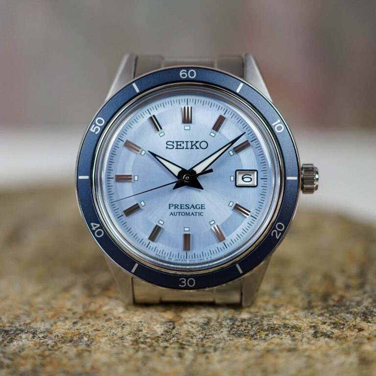First Look: The Europe-Only Seiko Presage Style60's Ice-Blue SRPL19