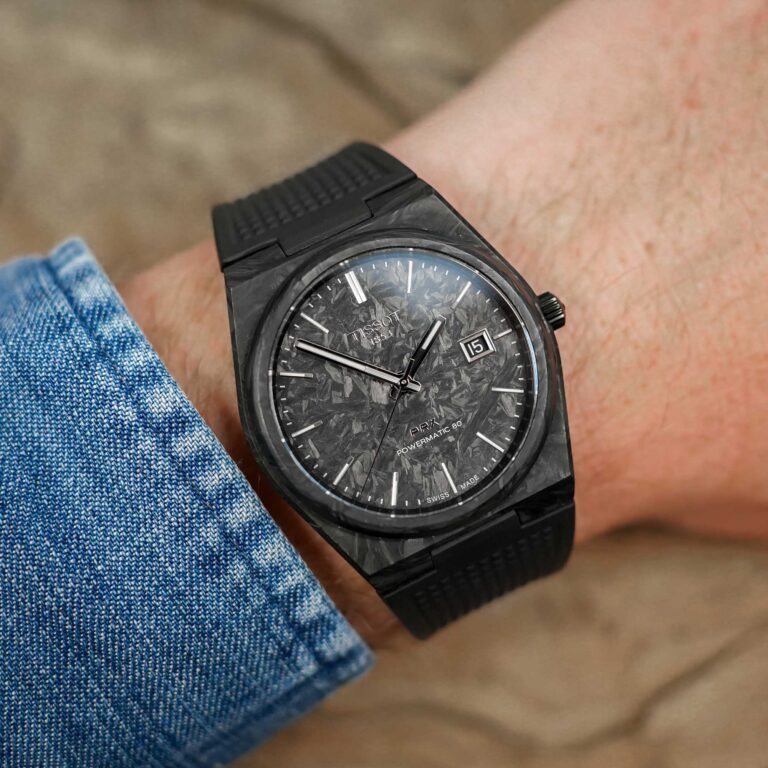 Video Review: The Tissot PRX 40 Powermatic 80 Forged Carbon