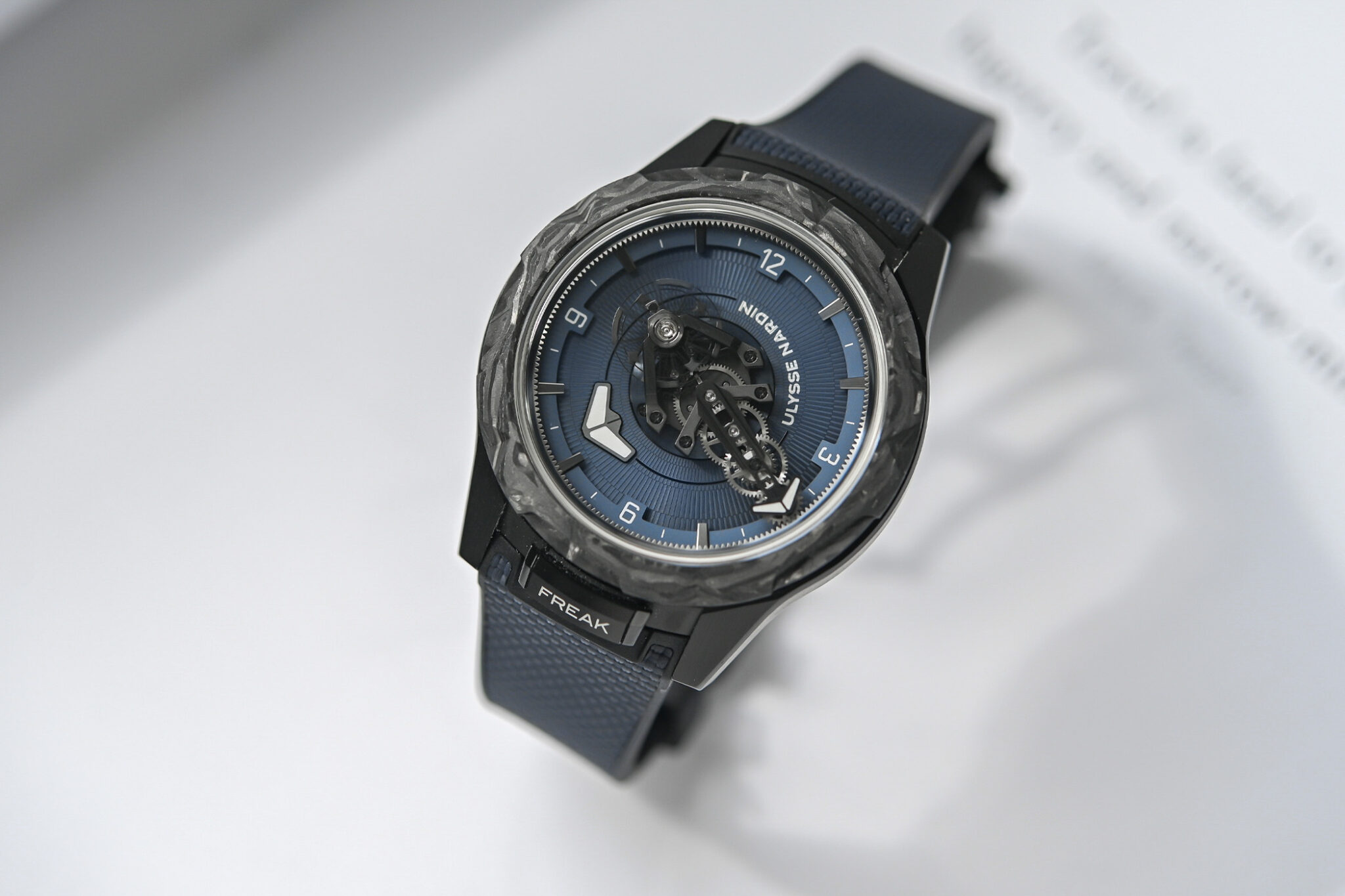 First Look: The New Ulysse Nardin Freak ONE Navy Blue