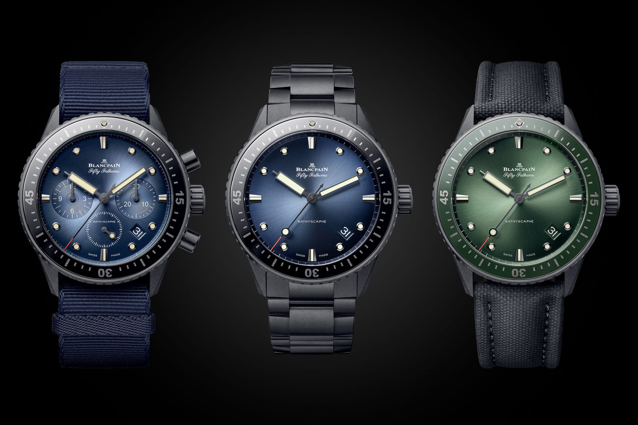 Introducing: The 2024 Ceramic Blancpain Fifty Fathoms Bathyscaphe Line