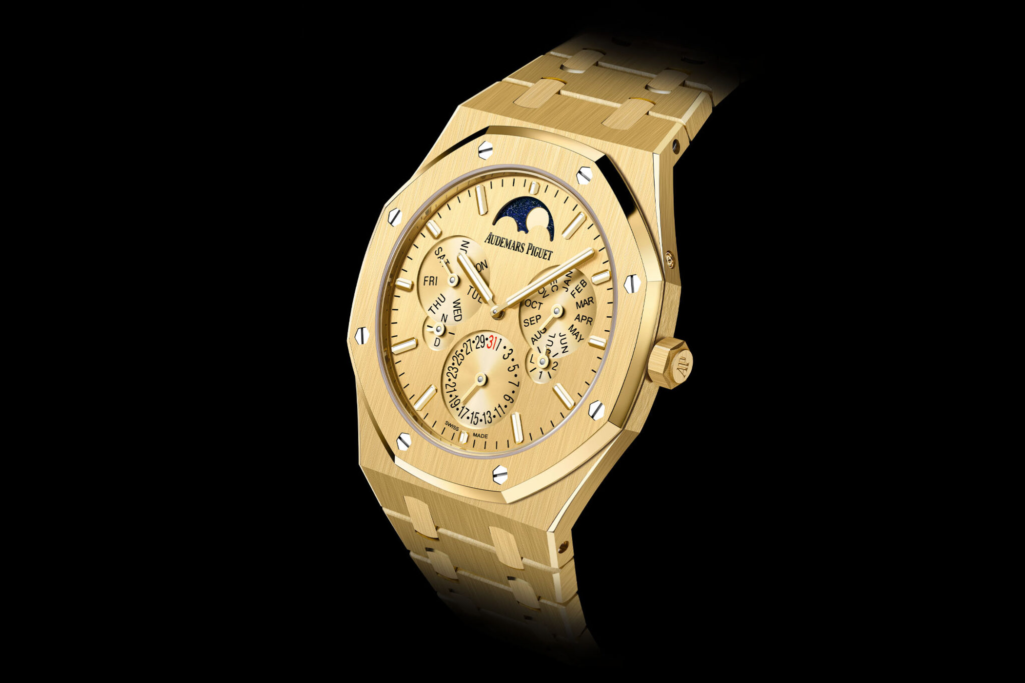 Introducing: The Full-Gold AP Royal Oak Perpetual Calendar Ultra-Thin