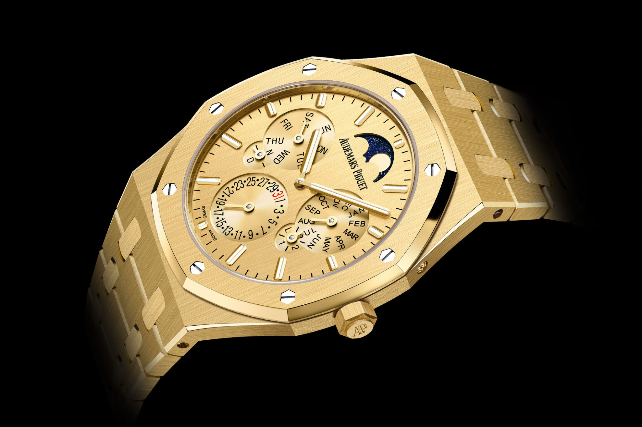 Introducing: The Full-Gold AP Royal Oak Perpetual Calendar Ultra-Thin