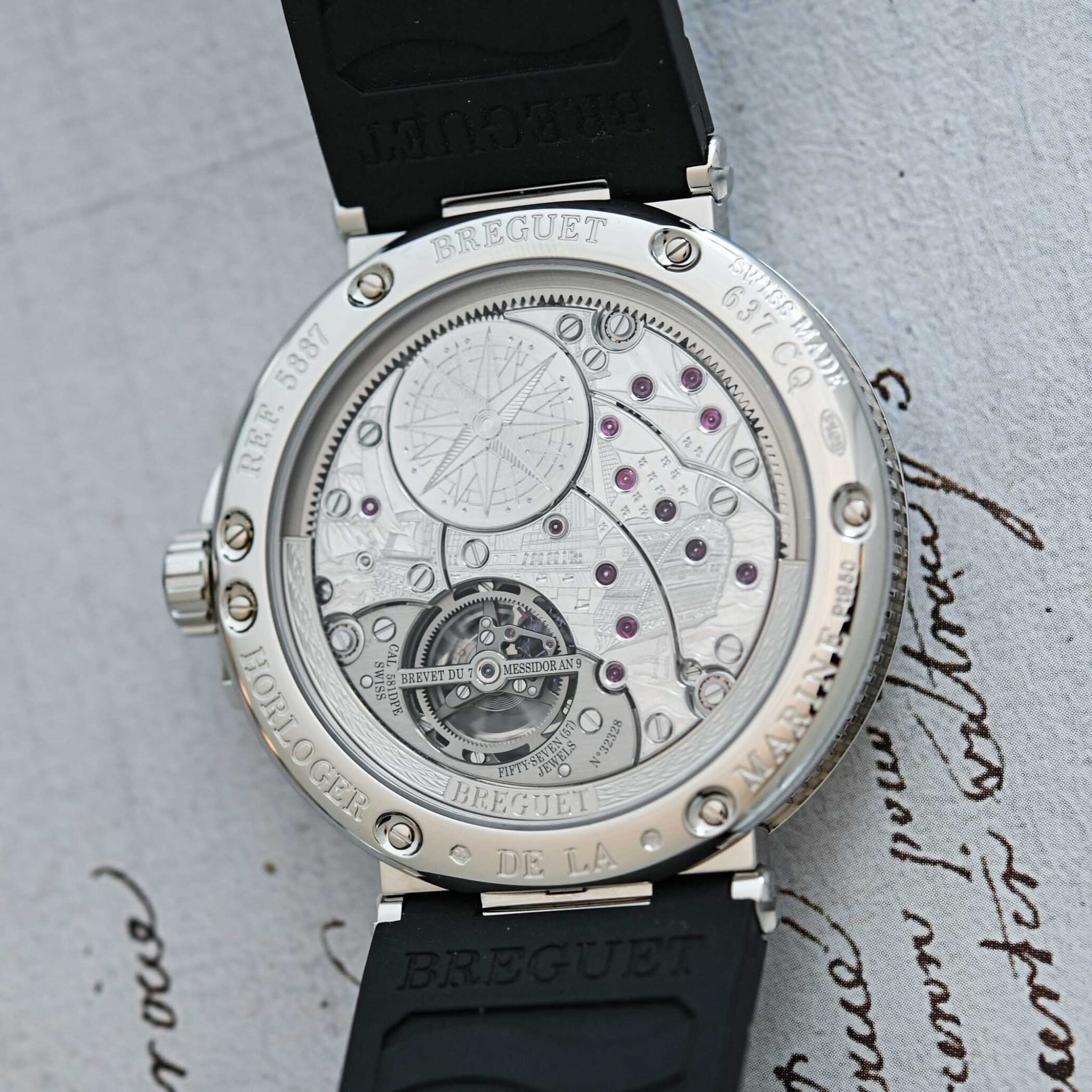 First Look: The Breguet Marine Tourbillon Equation Marchante 5887 in Black