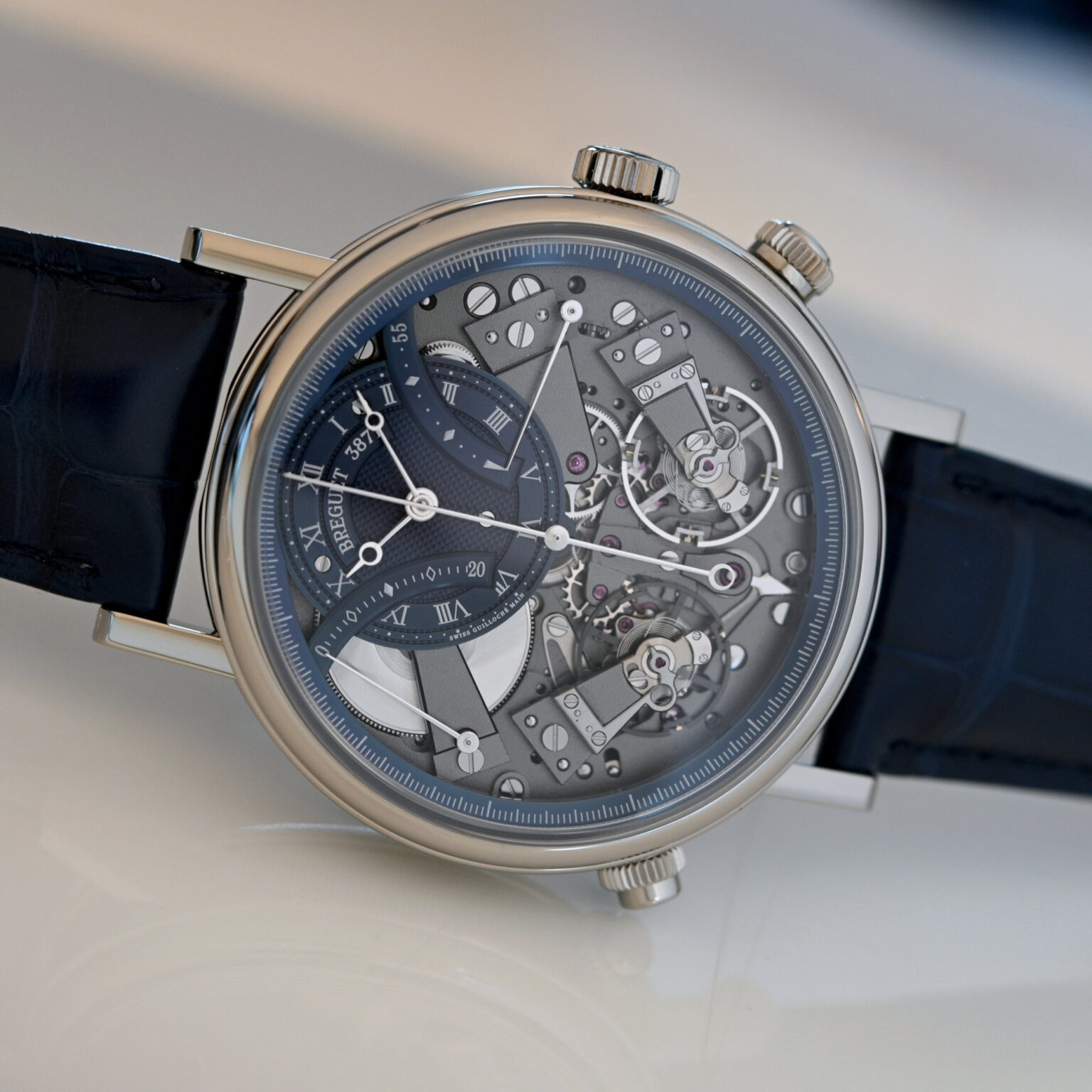 First Look: The Breguet Tradition Chronograph 7077 In Blue