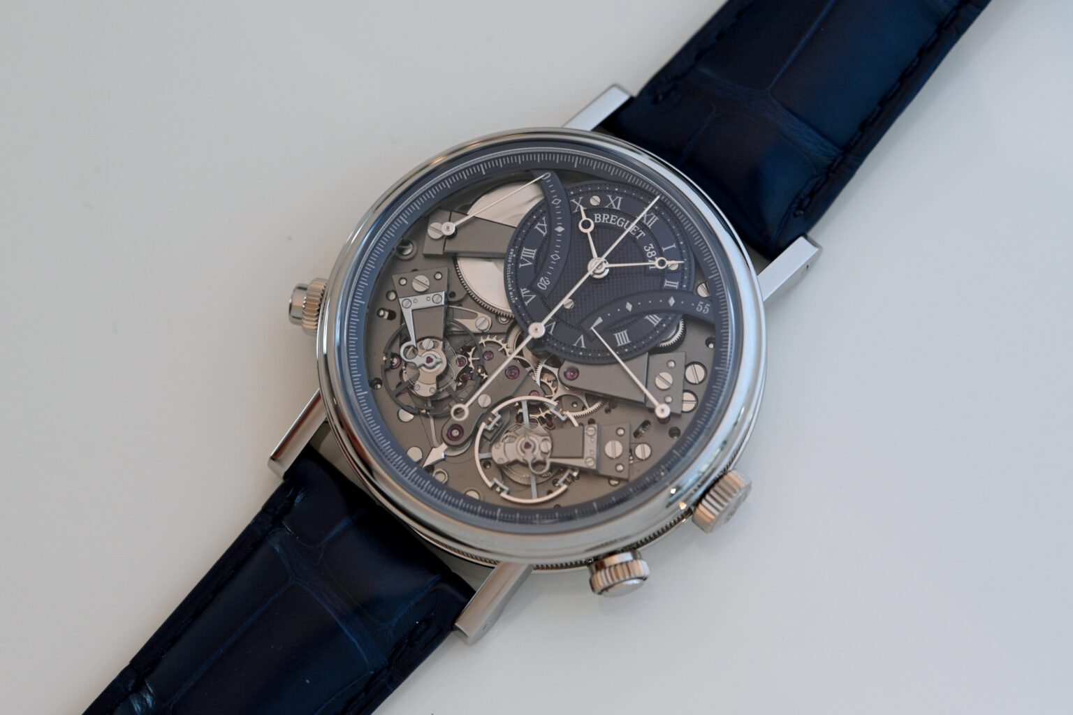 First Look: The Breguet Tradition Chronograph 7077 In Blue