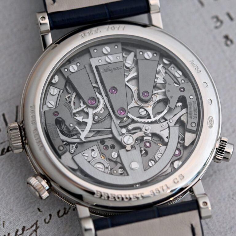 First Look: The Breguet Tradition Chronograph 7077 In Blue
