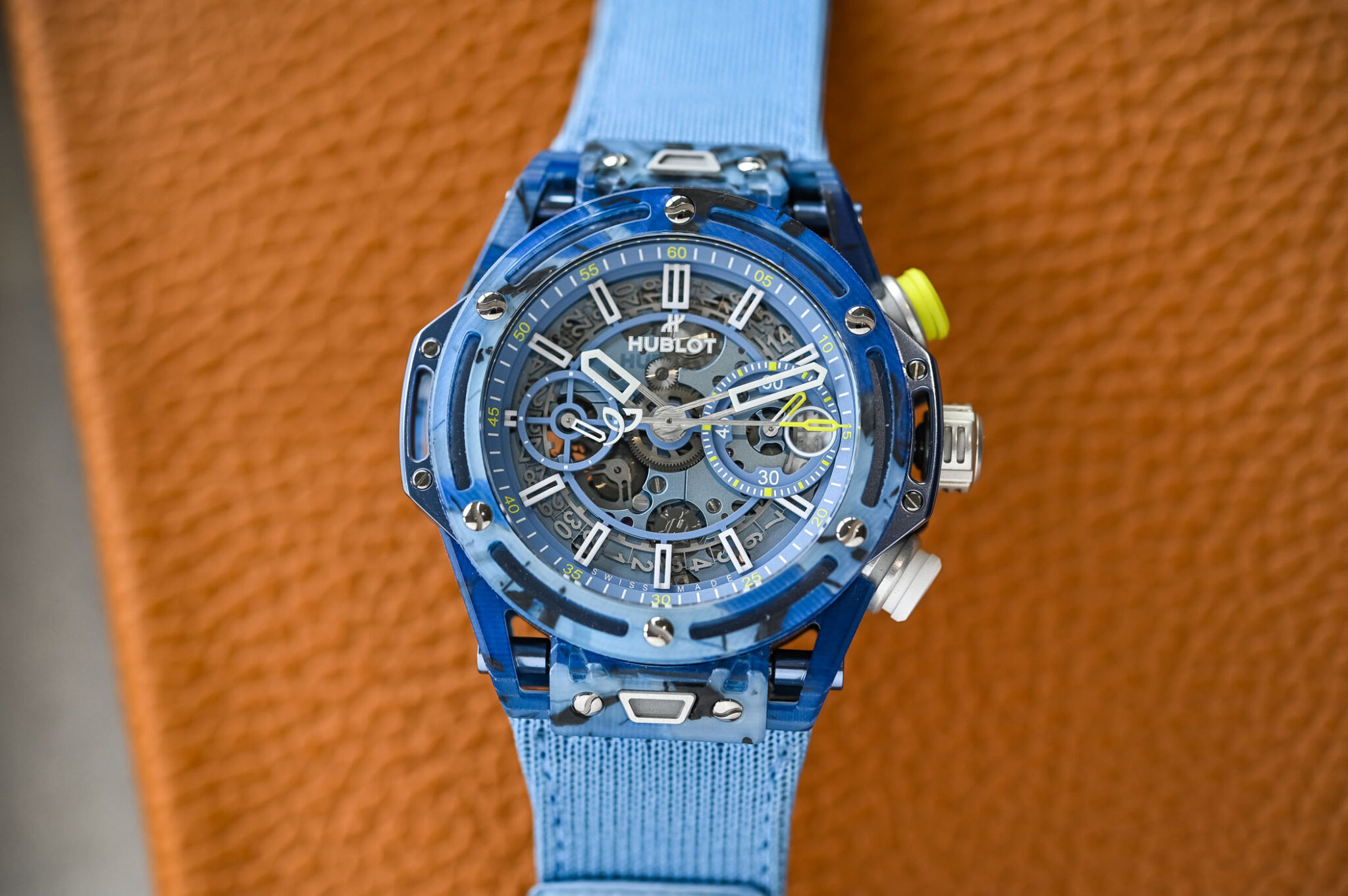 Hands-On: The Polo-and-Racquet-made Hublot Big Bang Unico Novak Djokovic