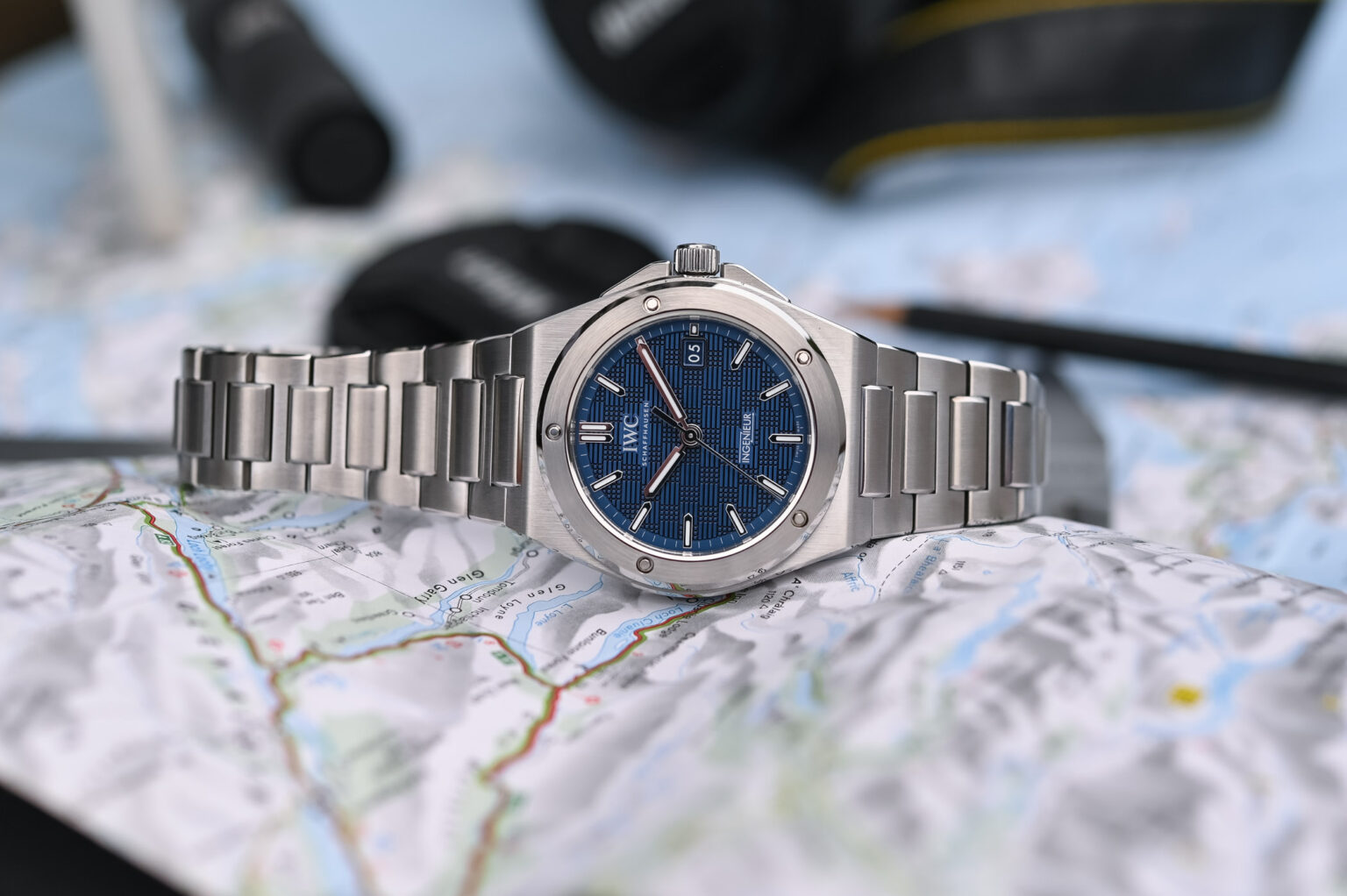 First Look: The IWC Ingenieur Automatic 40 Gets a Classic Blue dial