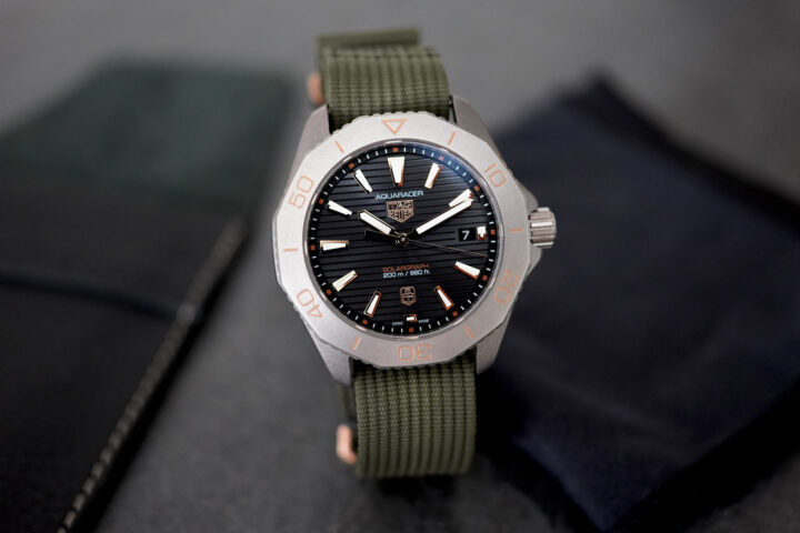 First Look: TAG Heuer Aquaracer Solargraph Time+Tide Sundowner