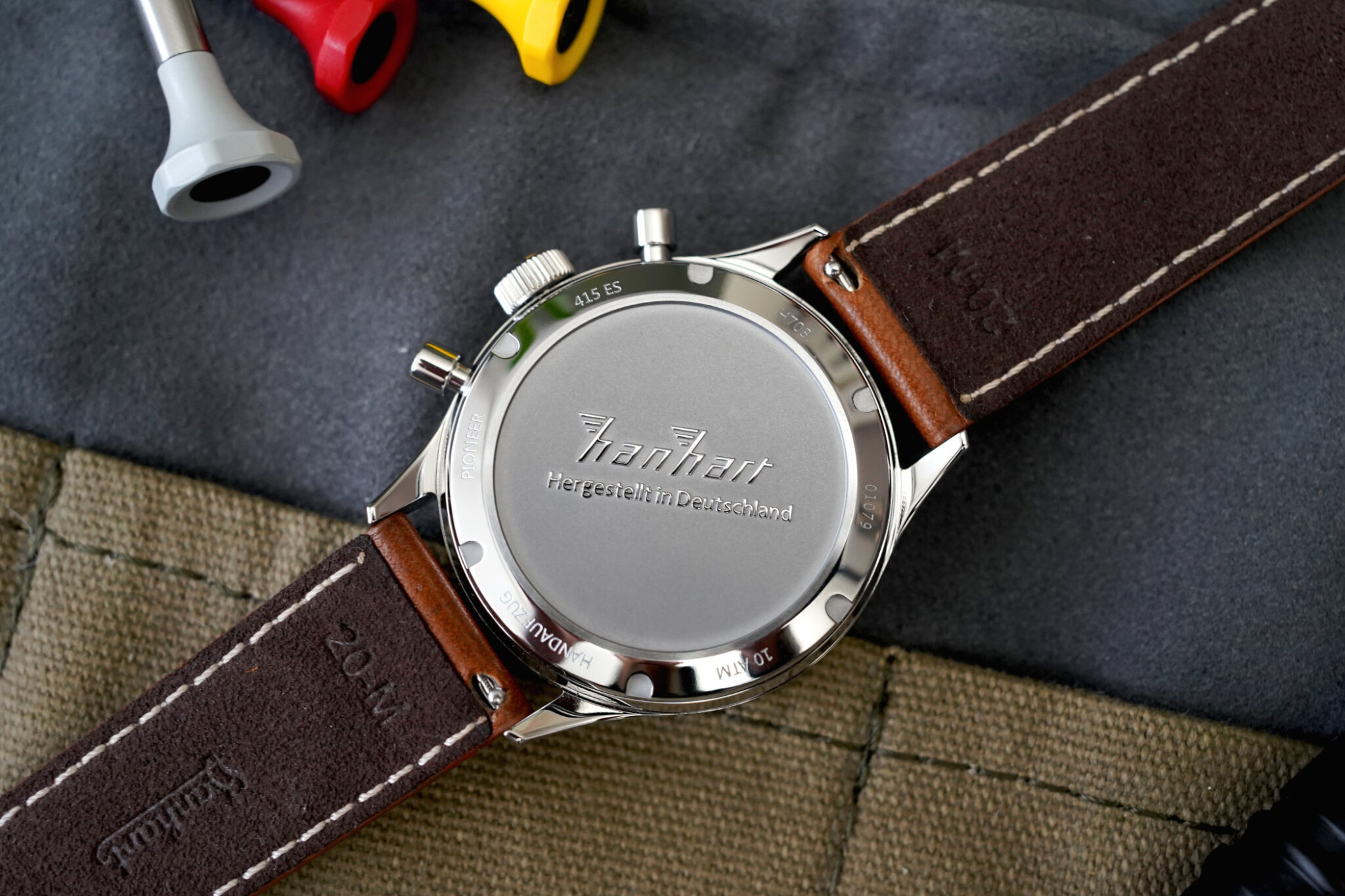 First Look: Hanhart Brings Back The 415 ES Chronograph (Incl. Video)