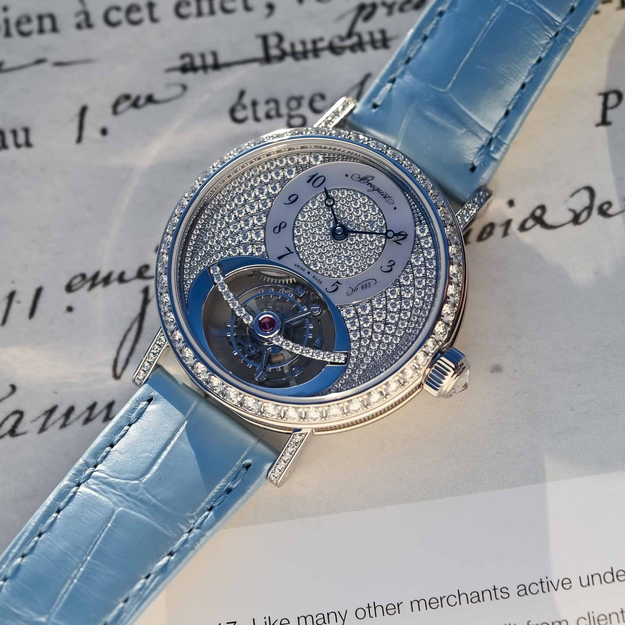 First Look: A new, Fully-Paved Breguet Classique Tourbillon 3358